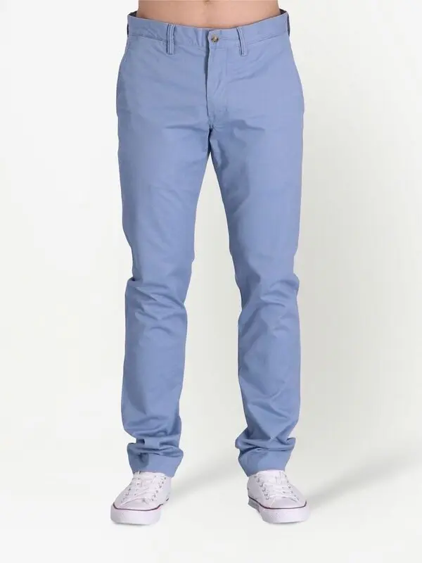 Polo Ralph Lauren Stretch-cotton Straight-leg Trousers