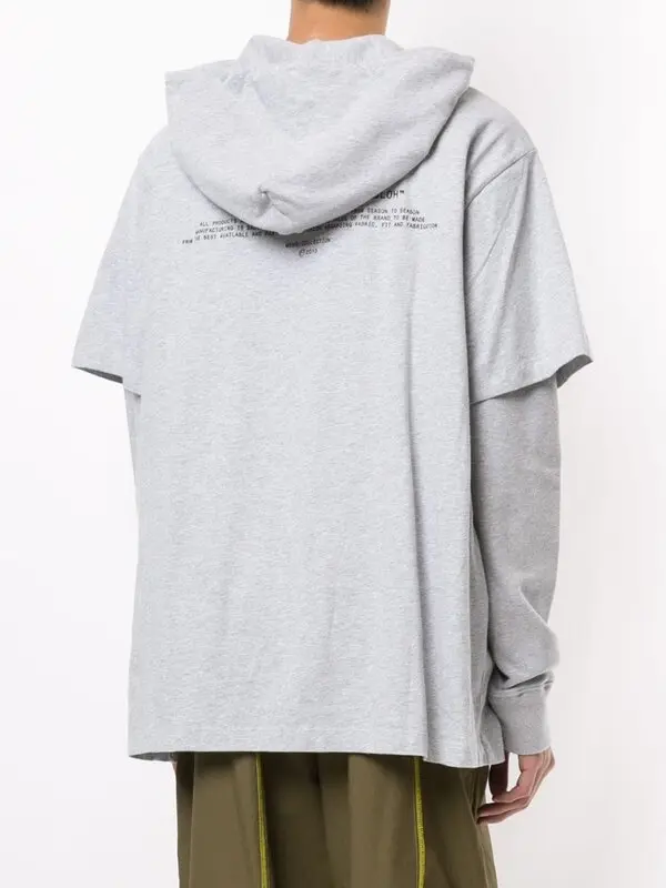 Off-White Cotton Hoodie