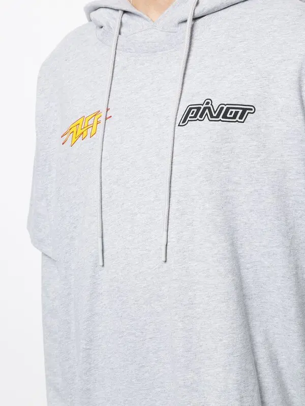 Off-White Cotton Hoodie
