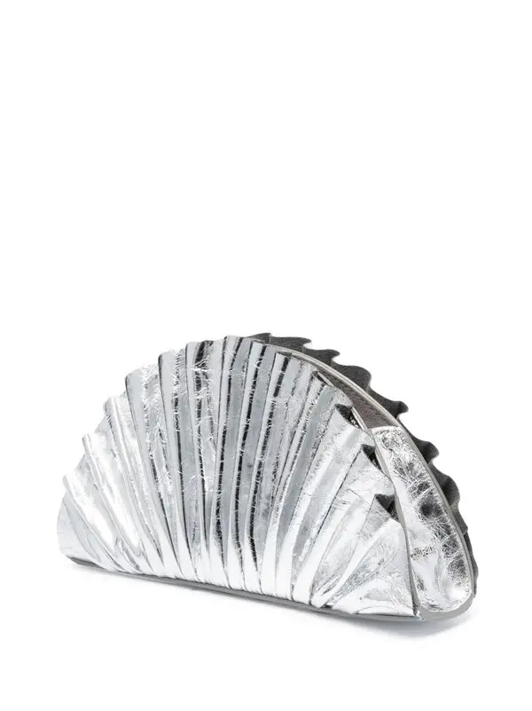Cult Gaia Nala Mini Clutch - Silver