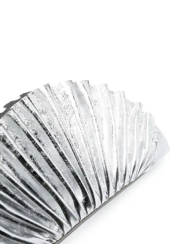 Cult Gaia Nala Mini Clutch - Silver