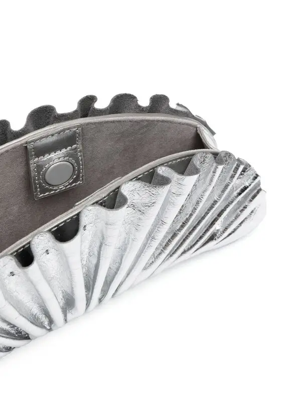 Cult Gaia Nala Mini Clutch - Silver