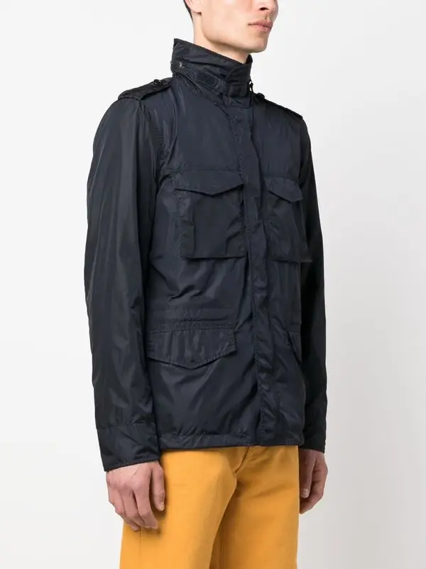 Aspesi Concealed-hood Windbreaker