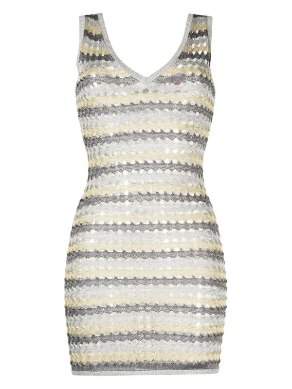 Solid & Striped Tricot-knit Mini Dress
