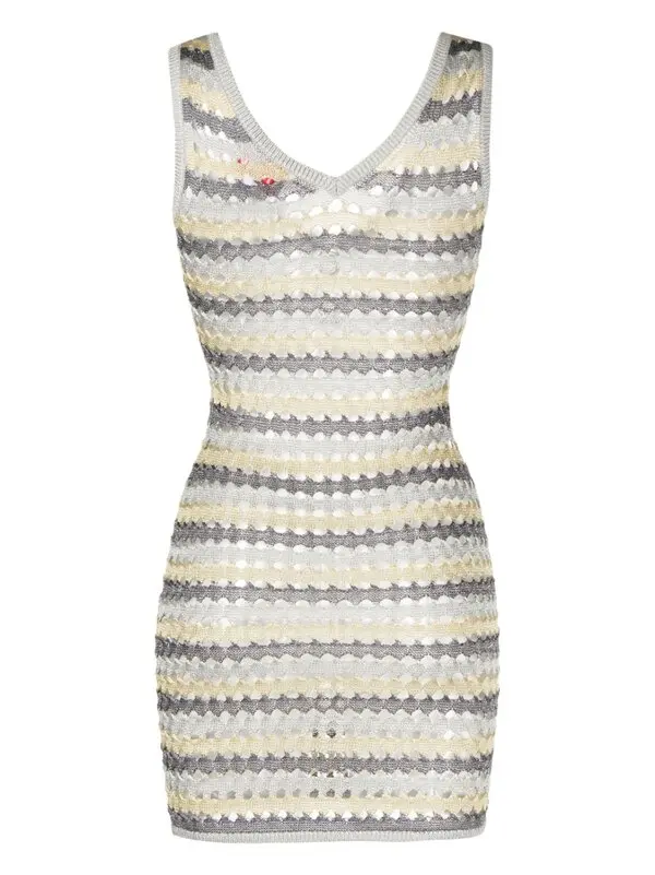 Solid & Striped Tricot-knit Mini Dress