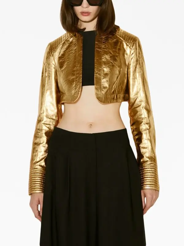 Emilio Pucci Metallic Bolero Jacket