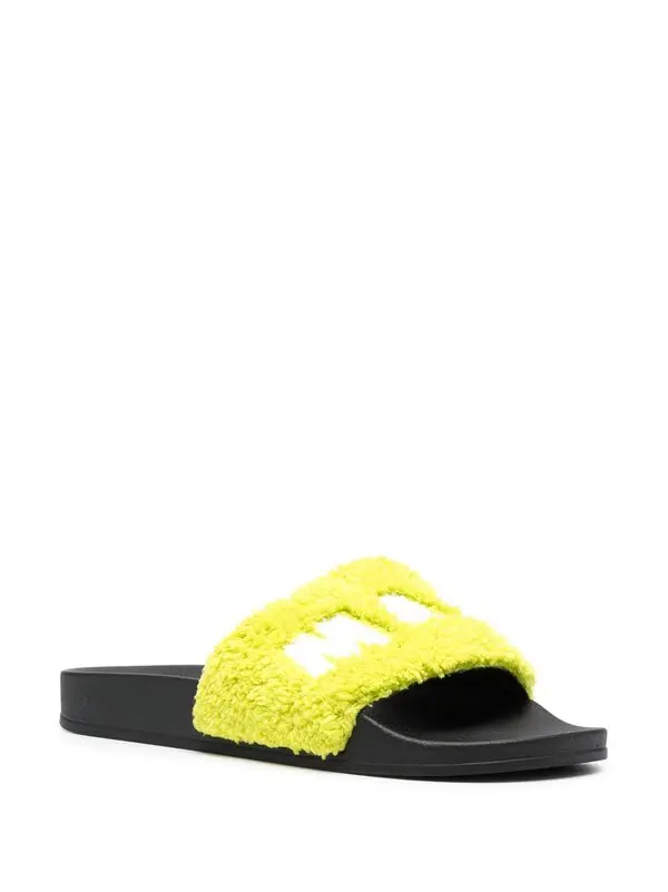 Marni Logo Flat Slides