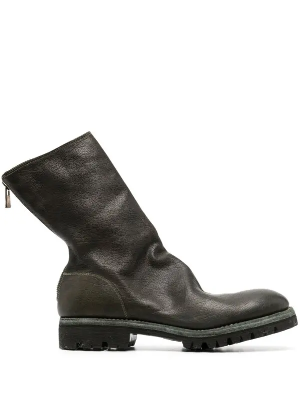 Guidi Round-toe Leather Boots
