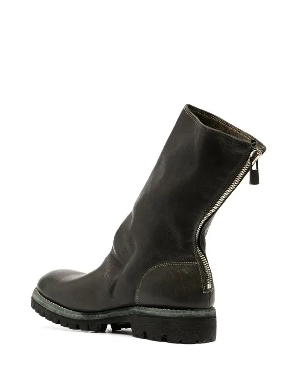 Guidi Round-toe Leather Boots