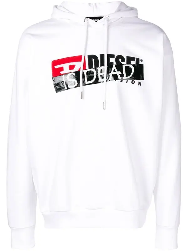 DIESEL® Is Dead' Print Hoodie