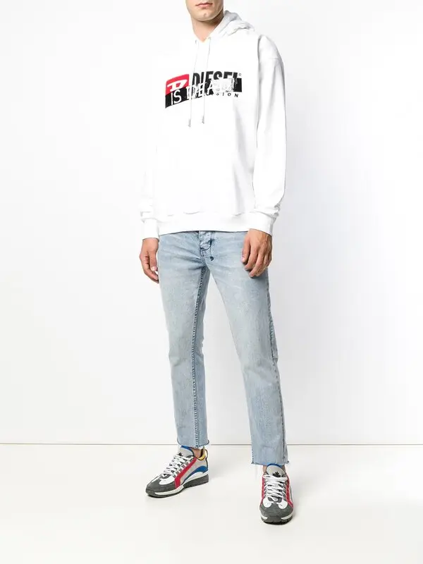 DIESEL® Is Dead' Print Hoodie