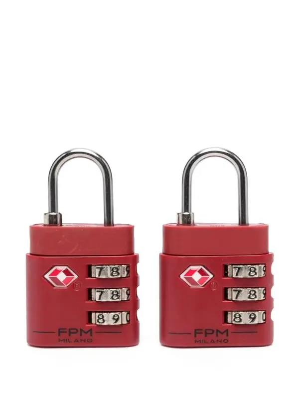 FPM MILANO Combination Padlocks Pack Of Two