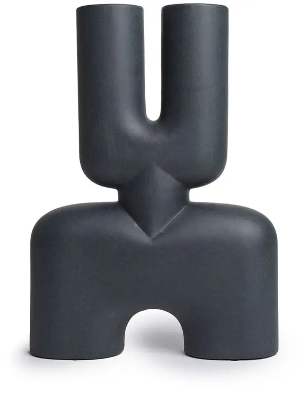 101 COPENHAGEN Cobra Double Medium Vase - Black