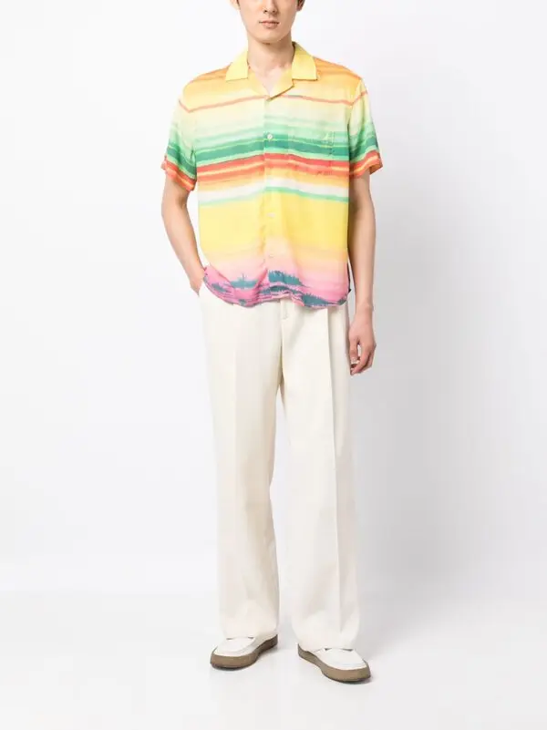 CORRIDOR Todos Santos Striped Shirt