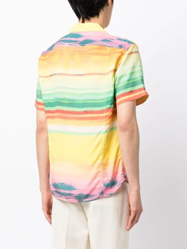 CORRIDOR Todos Santos Striped Shirt