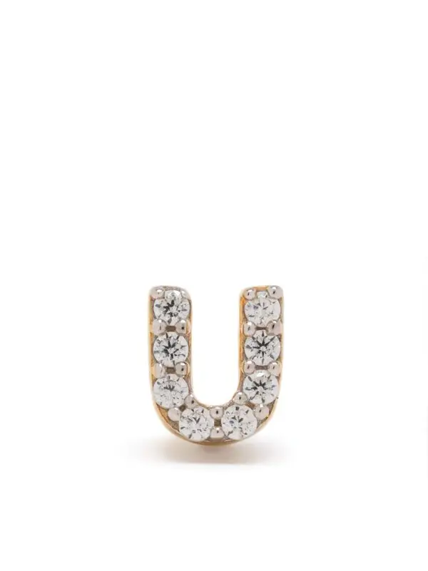 MISSOMA Initial Single Stud Earring - Gold