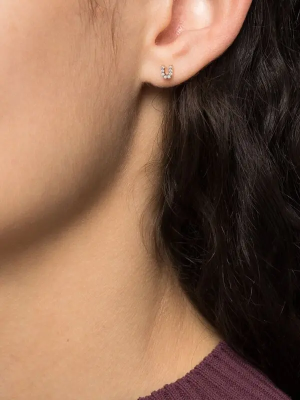 MISSOMA Initial Single Stud Earring