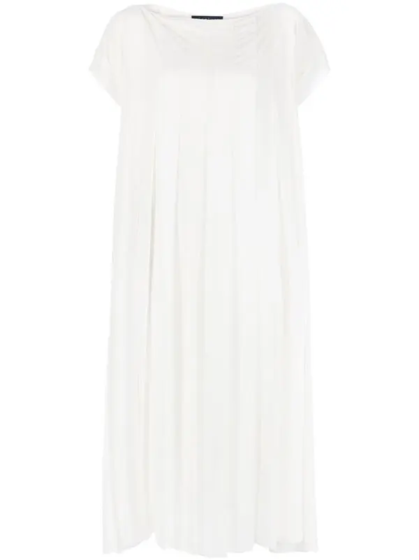 GIANLUCA CAPANNOLO Pleated Midi Dress
