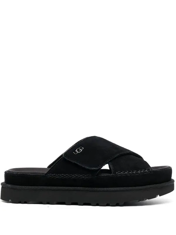 UGG Goldenstar Crossover Slides - Black
