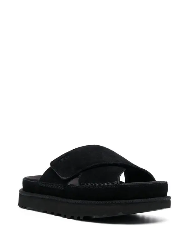 UGG Goldenstar Crossover Slides - Black