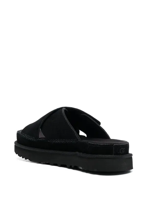 UGG Goldenstar Crossover Slides - Black