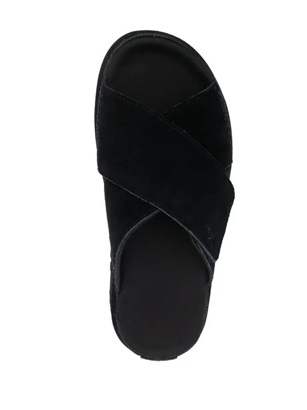 UGG Goldenstar Crossover Slides - Black