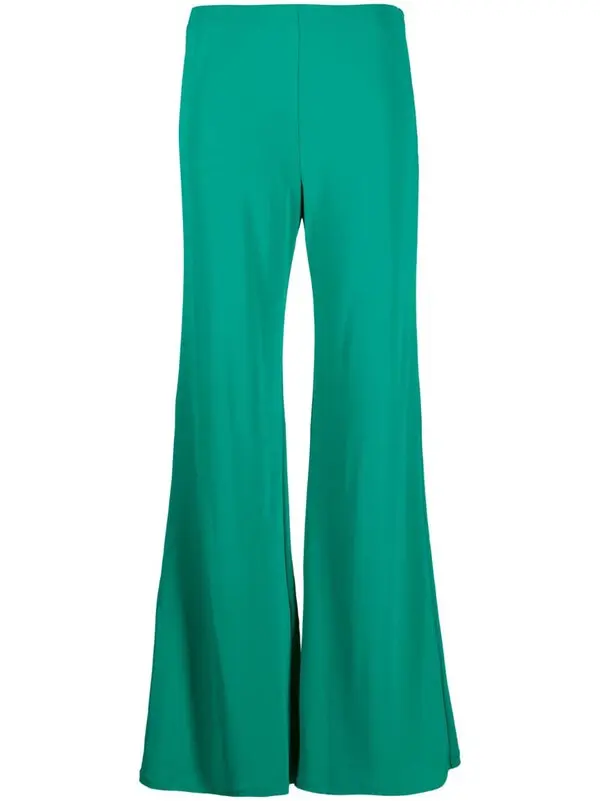 Alberta Ferretti High-waisted Flared Trousers