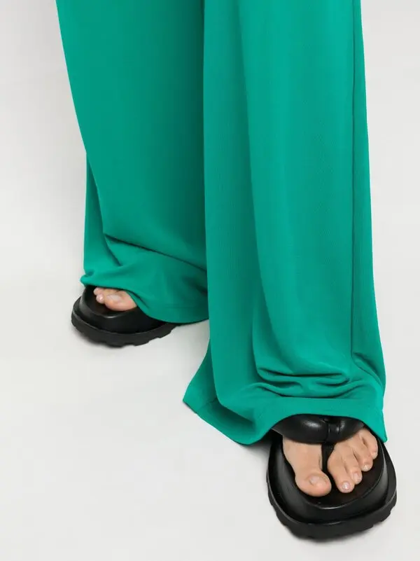 Alberta Ferretti High-waisted Flared Trousers