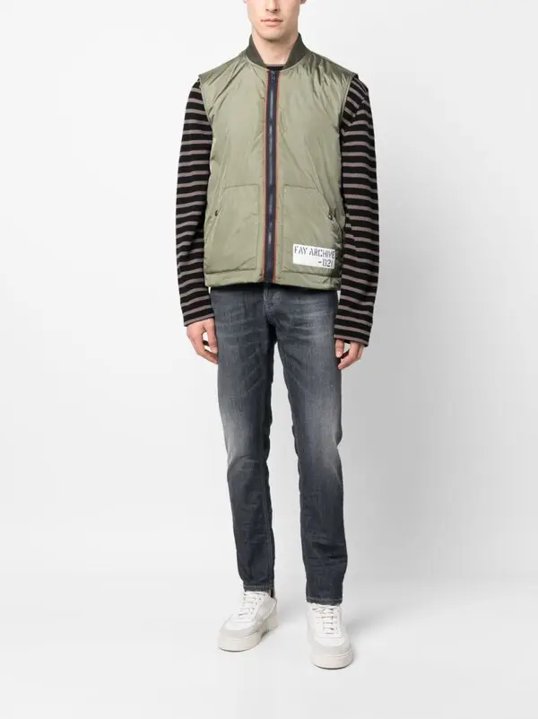FAY Logo Patch Gilet