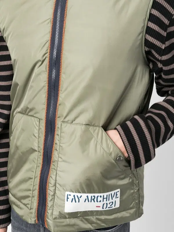FAY Logo Patch Gilet