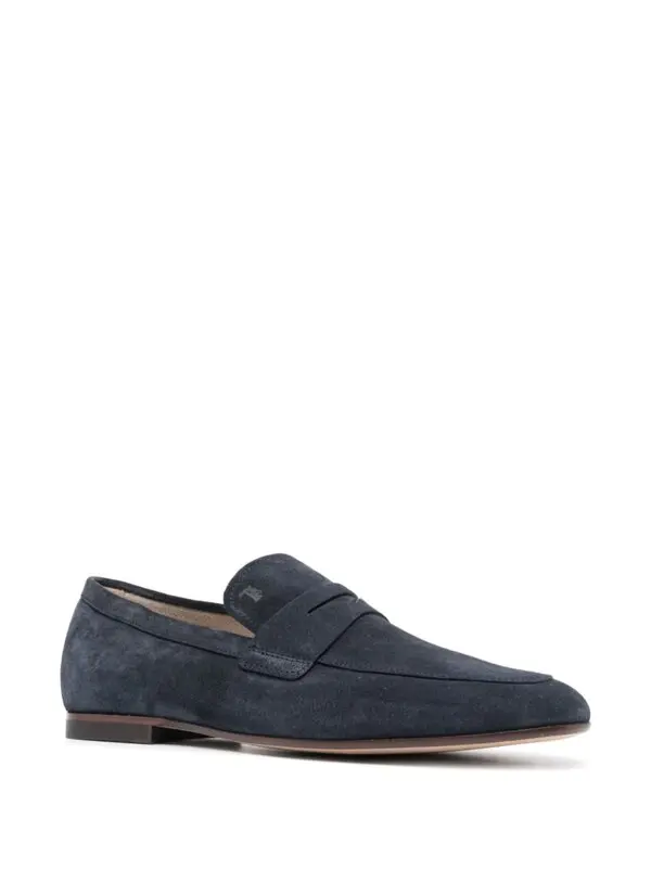 TOD'S Suede Slip-on Loafers