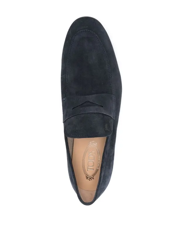TOD'S Suede Slip-on Loafers