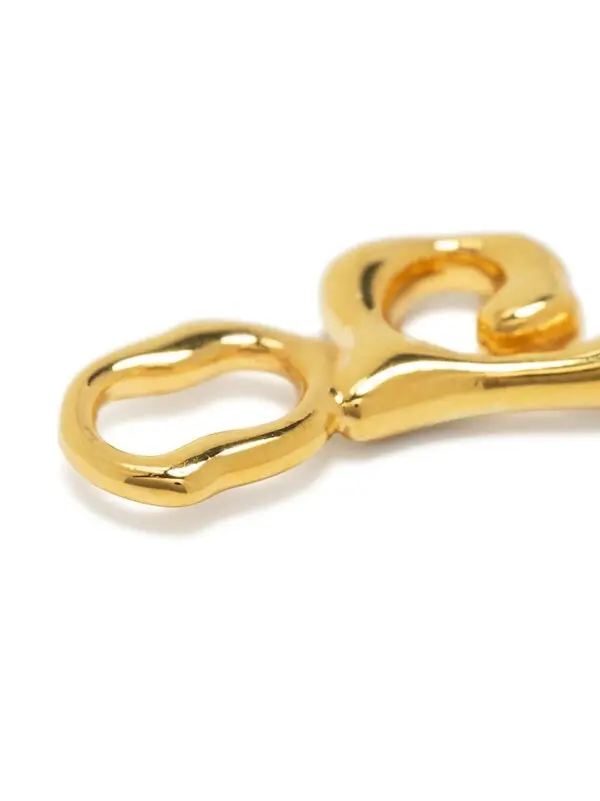 MARIA BLACK Fluent Letter P Charm - Gold