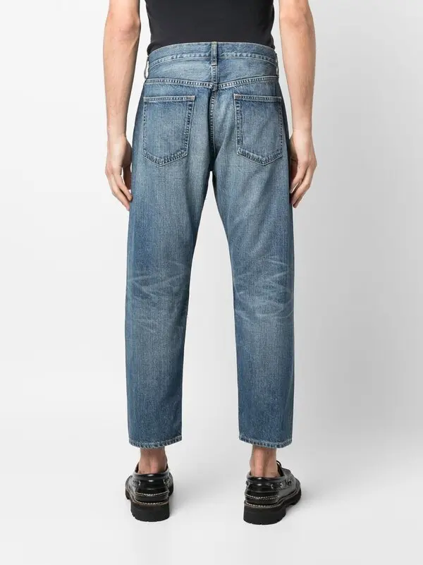 Junya Watanabe Patchwork-detail Denim Jeans
