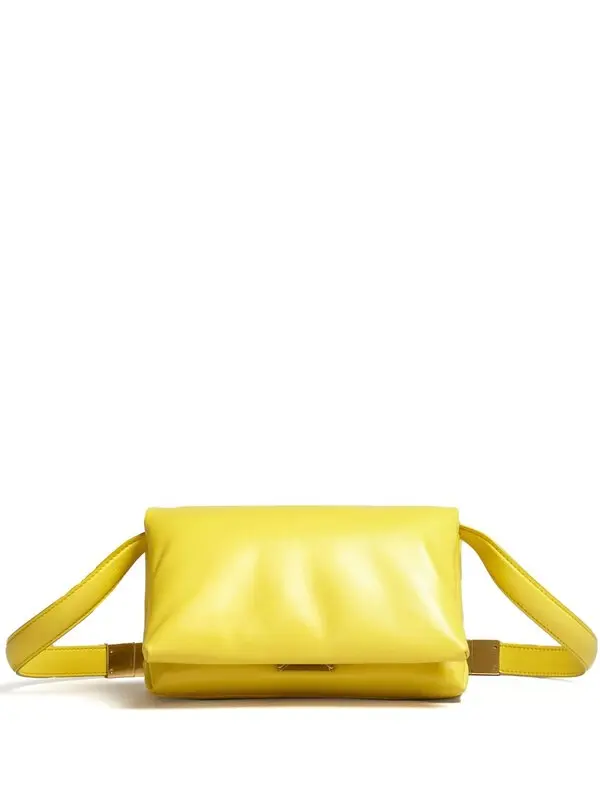 Marni Prisma Leather Shoulder Bag