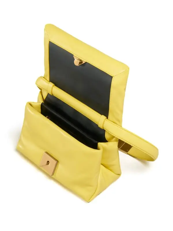 Marni Prisma Leather Shoulder Bag