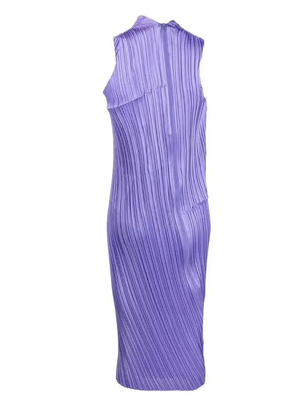 Issey Miyake Intangible Pleated Midi Dress