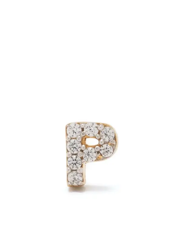 MISSOMA Initial Single Stud Earring - Gold