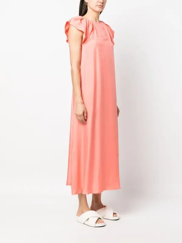 ALYSI Silk Midi Dress