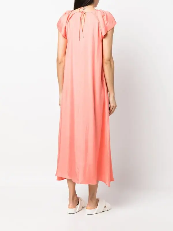 ALYSI Silk Midi Dress