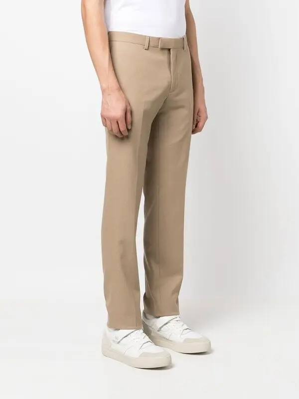 Sandro Mid-rise Tapered Trousers