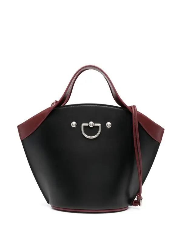 DURAZZI MILANO Two-tone Leather Tote Bag