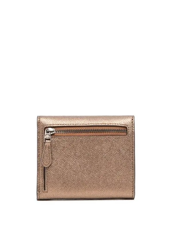 COACH® Metallic-effect Leather Wallet