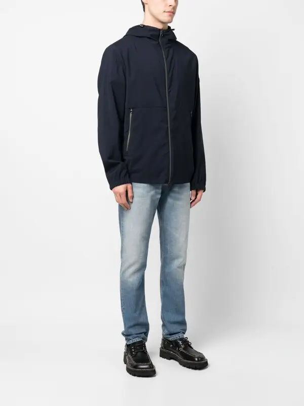 Woolrich Zip-up Wool Windbreaker