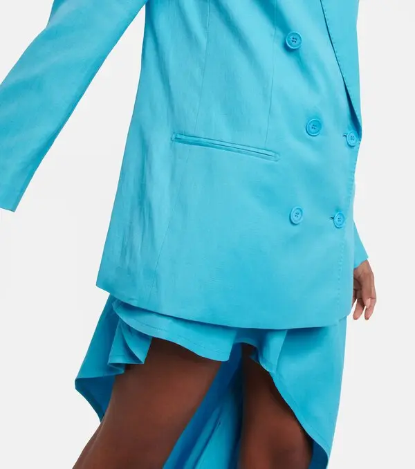 Stella McCartney Double-breasted Twill Blazer