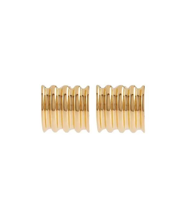 Khaite Julius Small -plated Earrings - Gold