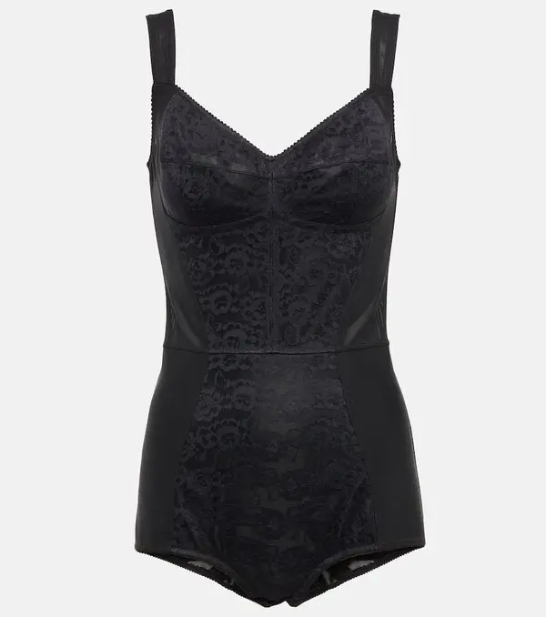 Dolce & Gabbana Corset Lace Bodysuit