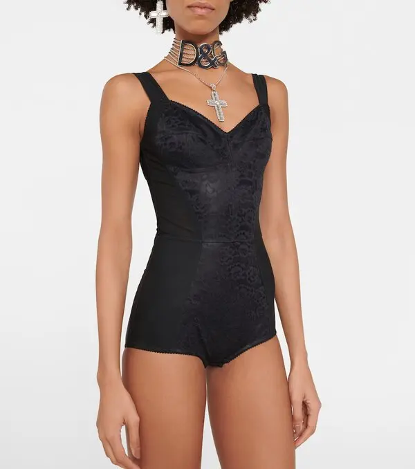 Dolce & Gabbana Corset Lace Bodysuit