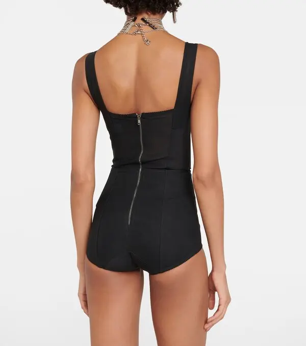 Dolce & Gabbana Corset Lace Bodysuit
