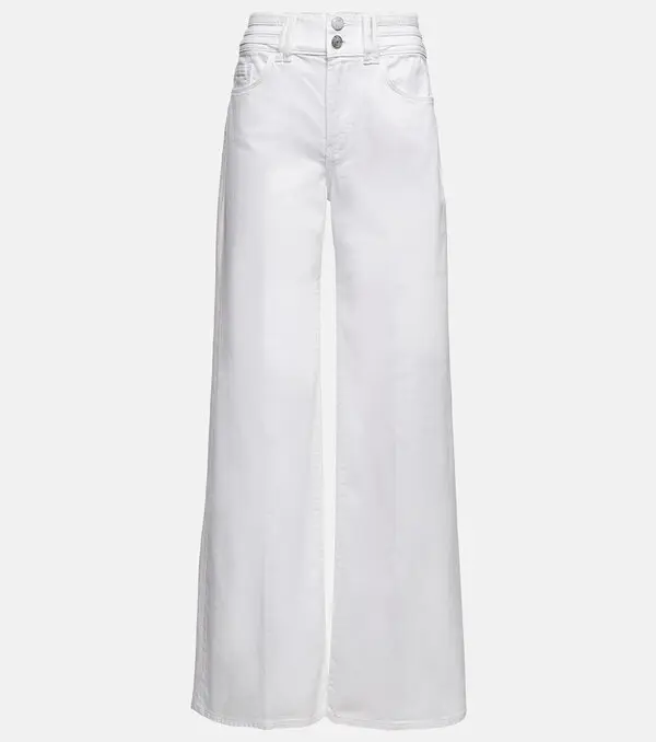 FRAME High-rise Wide-leg Pants